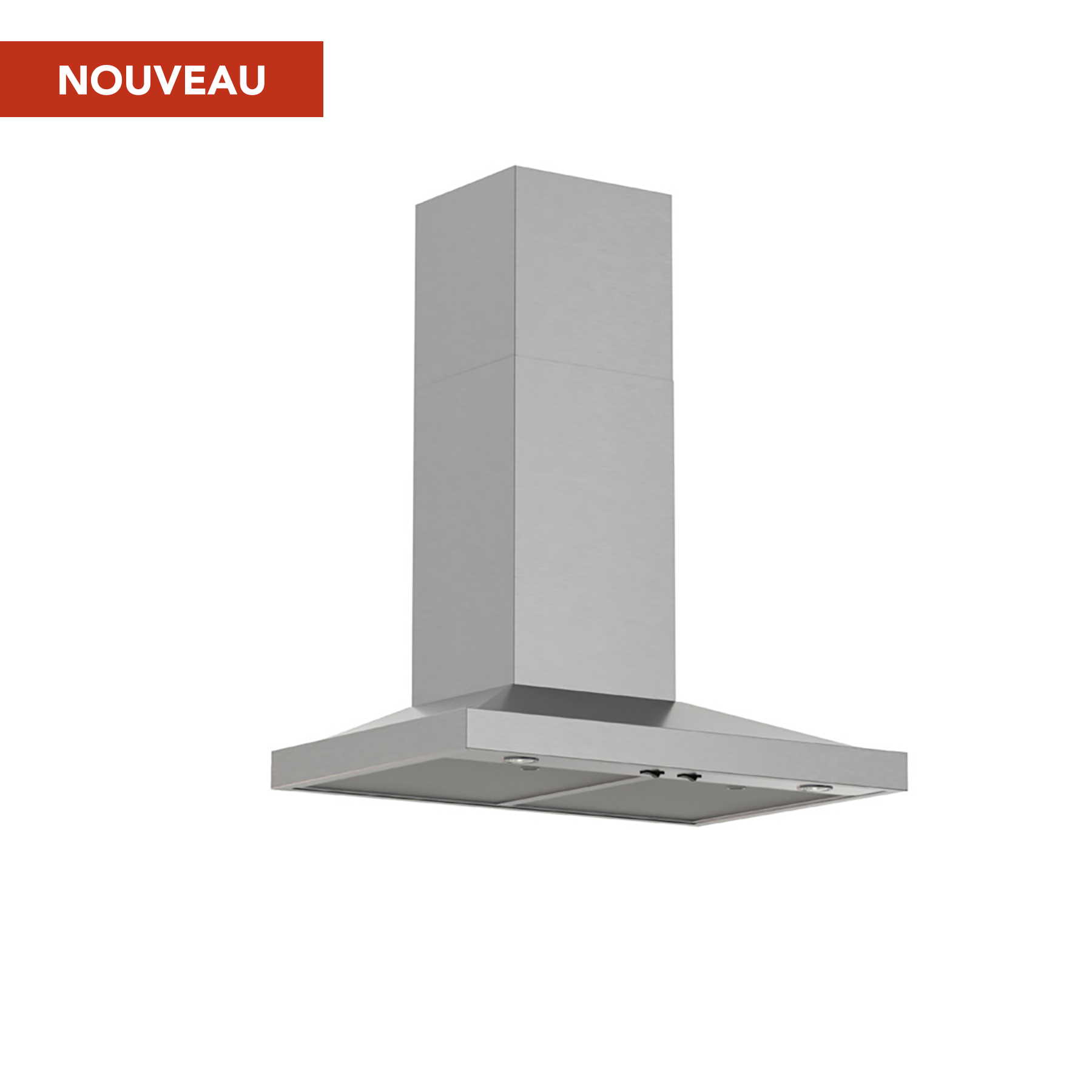 EWS1306SS Hotte cheminée pyramidale Broan®, 30 po avec Code Ready ...